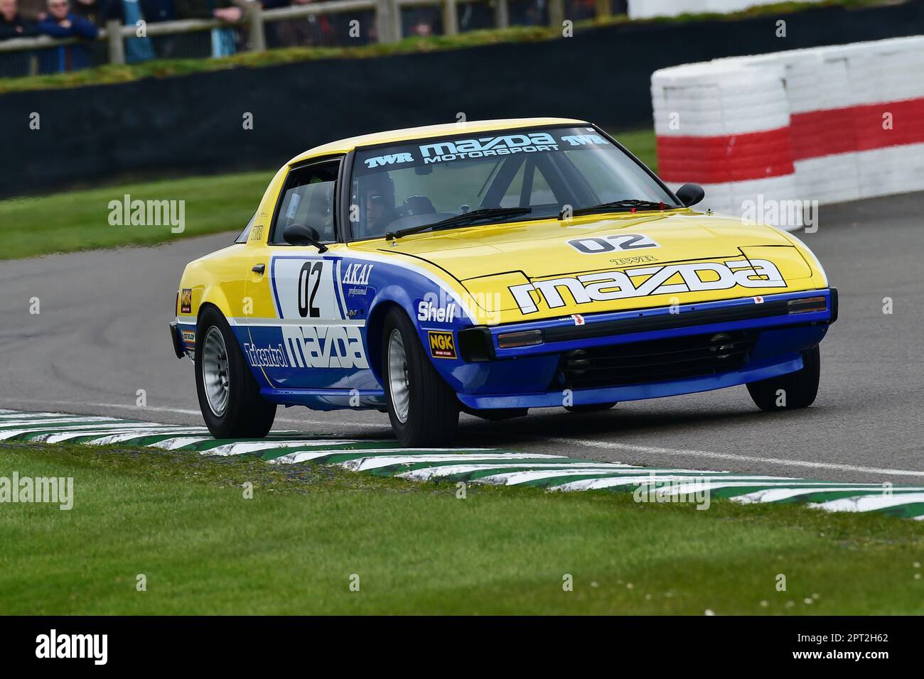 Alex Taylor, Mazda RX-7, Gordon Spice Trophy, Heat 2, for Group 1 ...