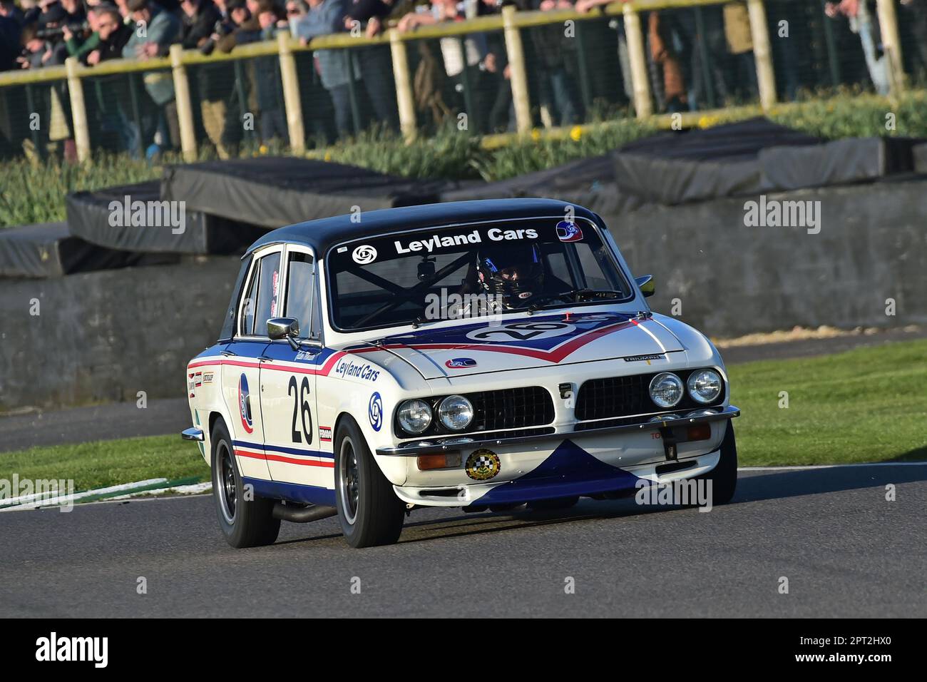 Myles Poulton, Triumph Dolomite Sprint, Gordon Spice Trophy, Heat 2 ...