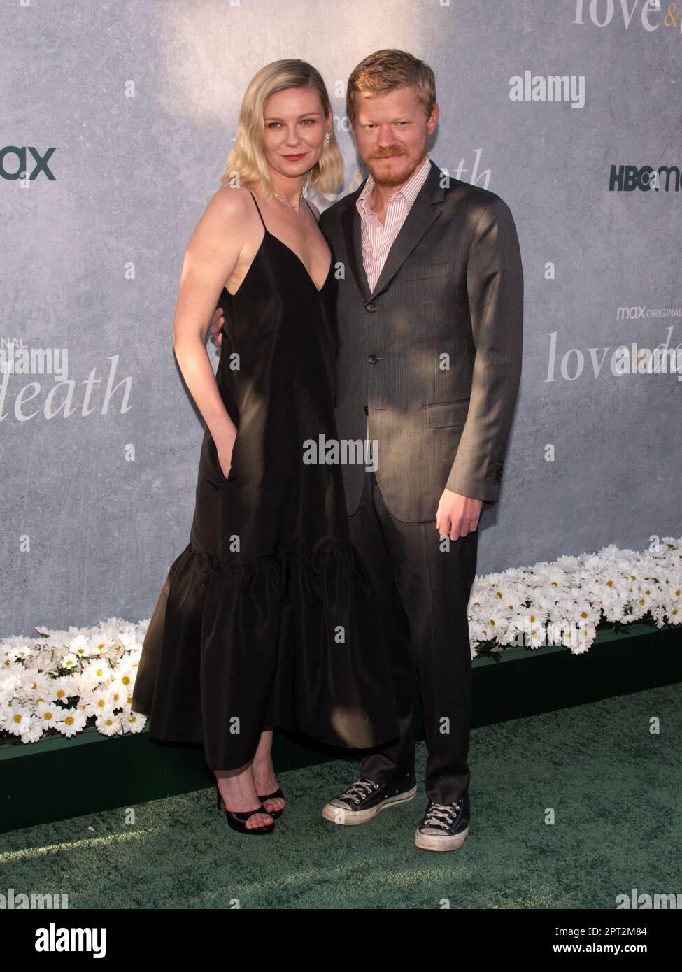 Beverly Hills, California, USA. 26th Apr, 2023. Kirsten Dunst and Jesse ...
