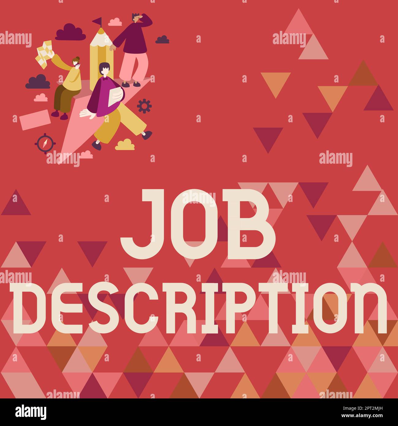 Text caption presenting Job DescriptionA document that describes the ...