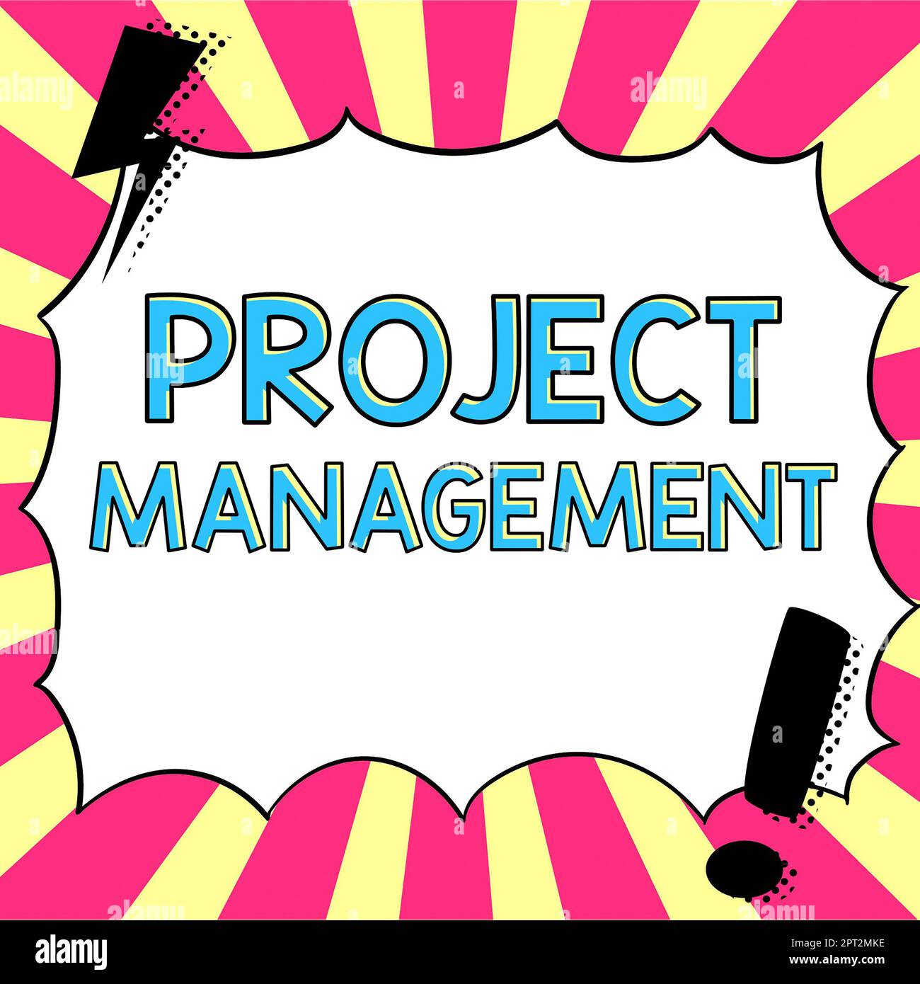 Text Caption Presenting Project Managementapplication Process Skills To