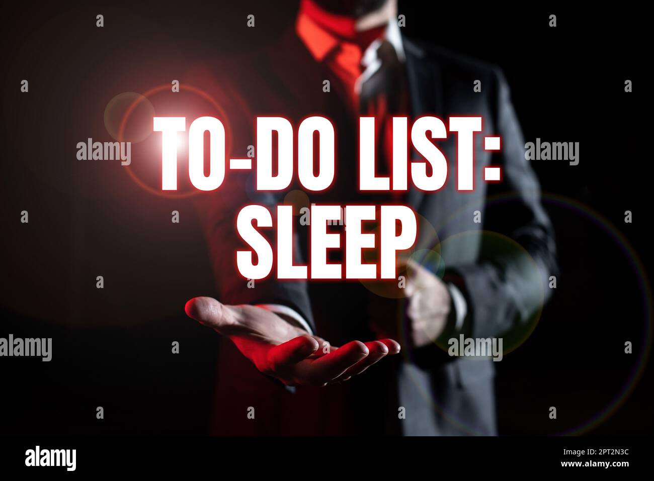 Conceptual caption To Do List SleepThings to be done Priority object is ...