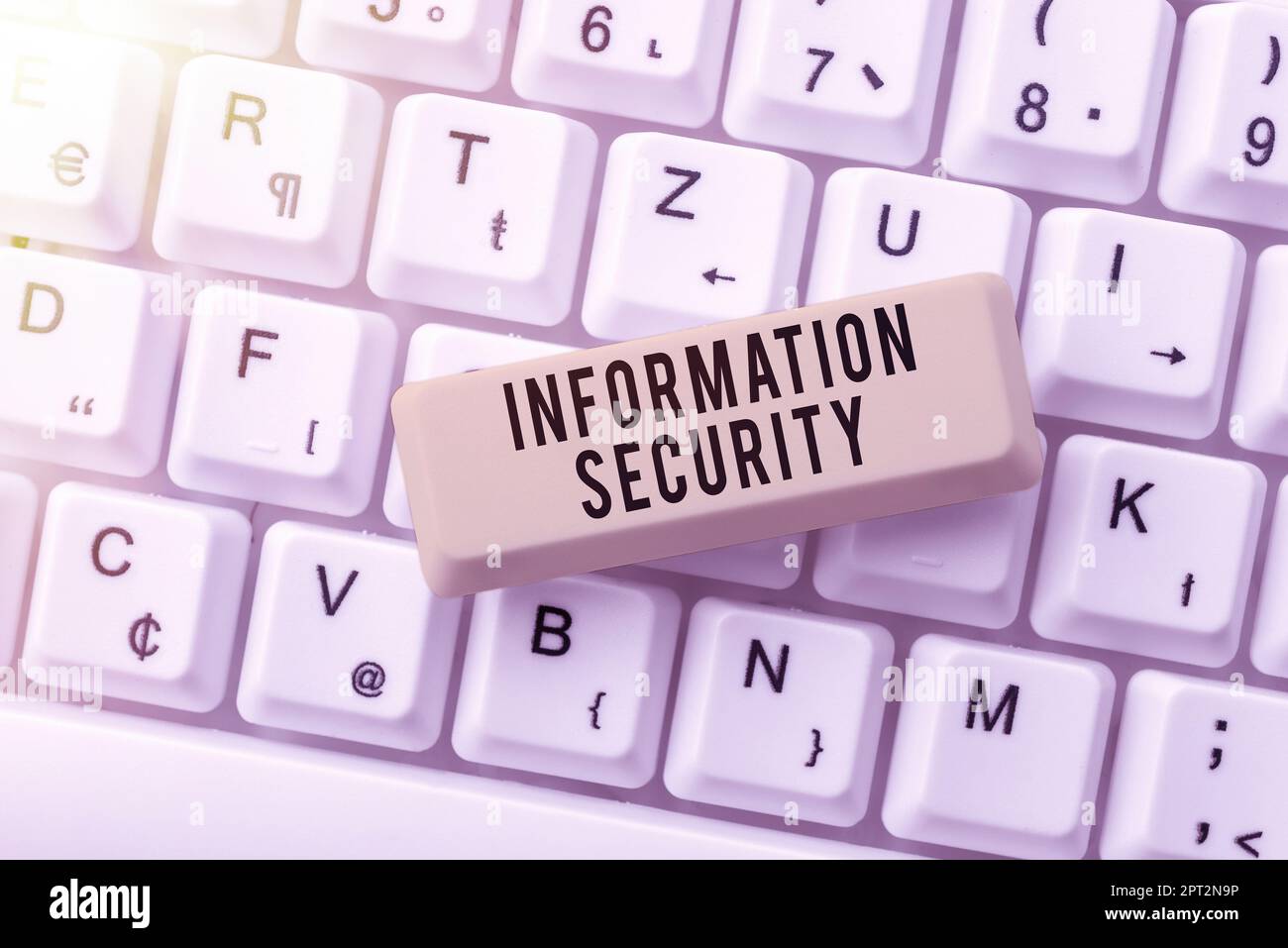 Text caption presenting Information Security, Concept meaning INFOSEC ...