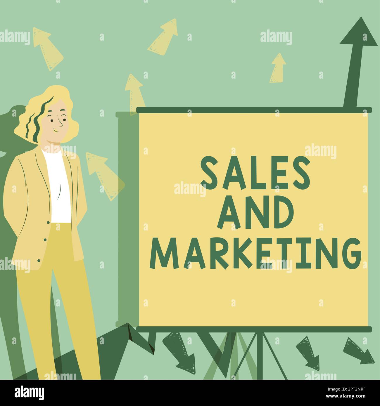 Inspiration showing sign Sales And Marketing, Business concept ...