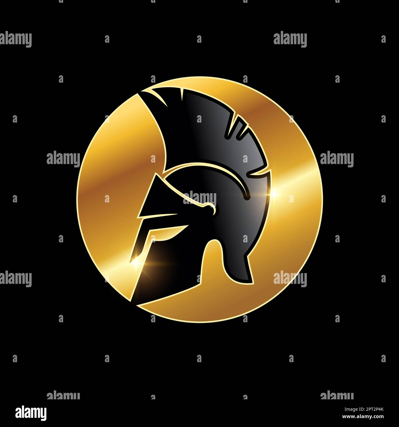Golden armour Stock Vector Images - Alamy