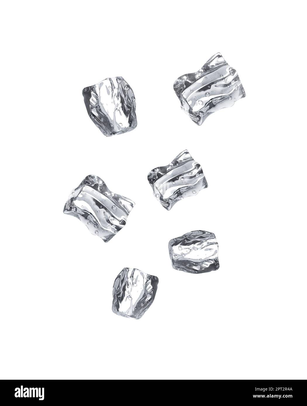 Realistic ice cubes on Cut Out Stock Images & Pictures - Alamy