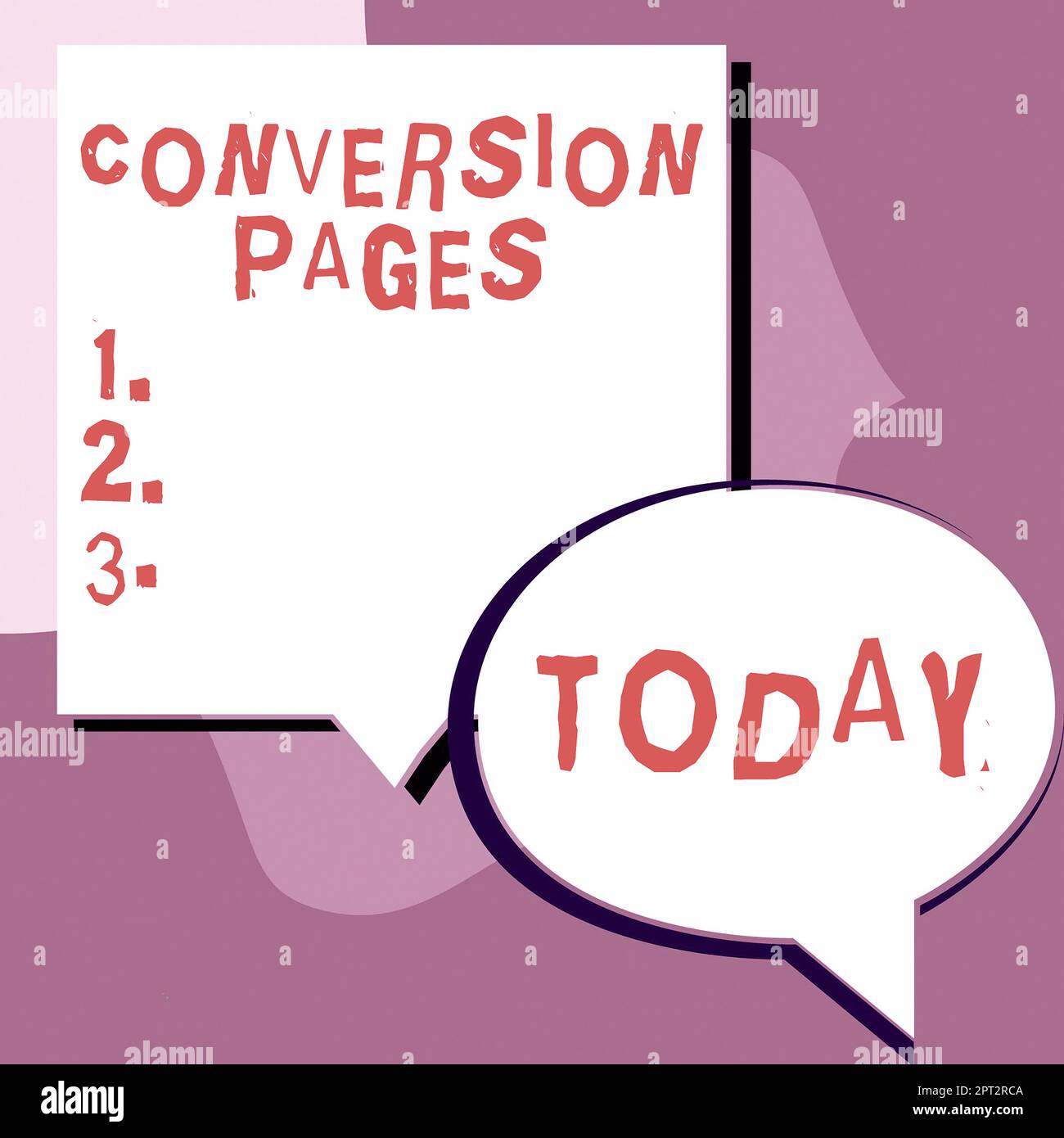Sign displaying Conversion Pages, Business idea official graphical ...