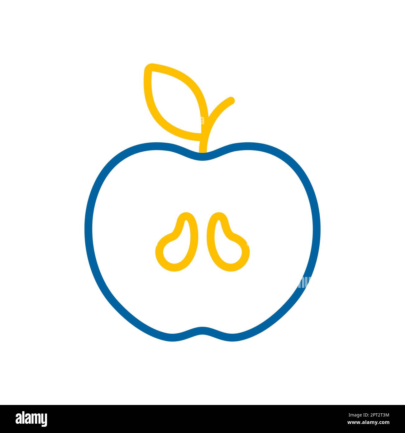 Apple vector icon. Graph symbol for food and drinks web site, apps ...