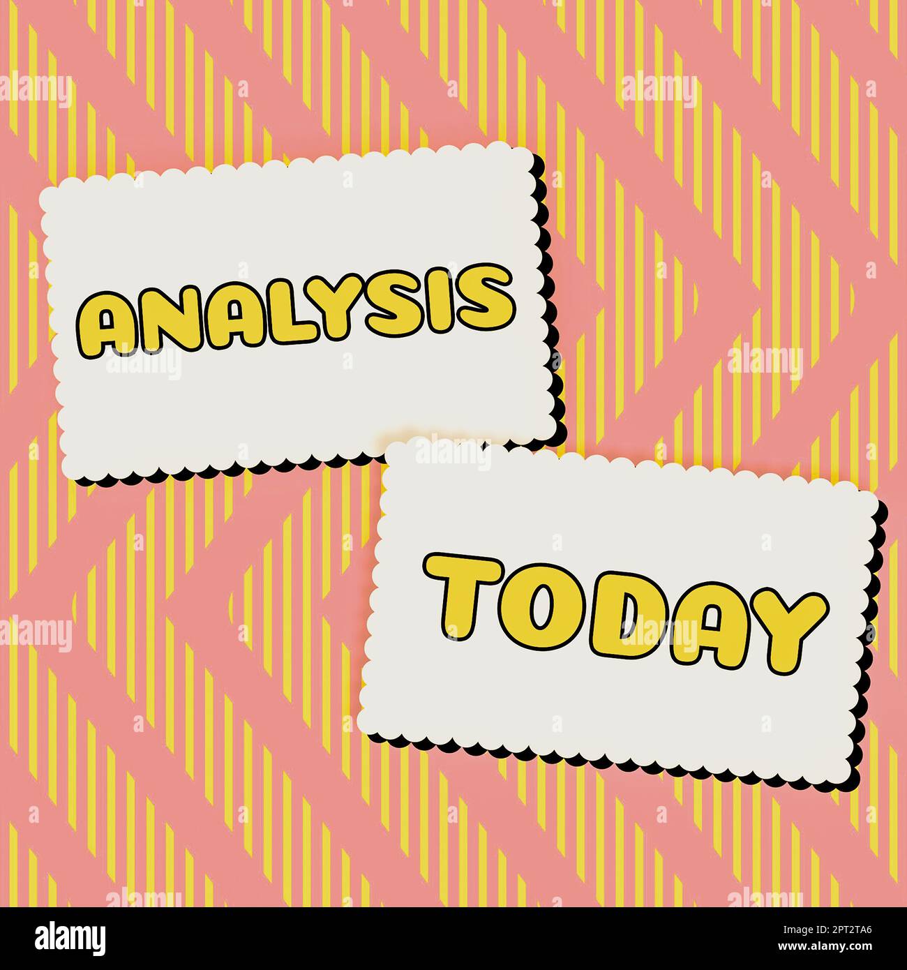 Conceptual display Analysis, Business idea process of breaking complex ...