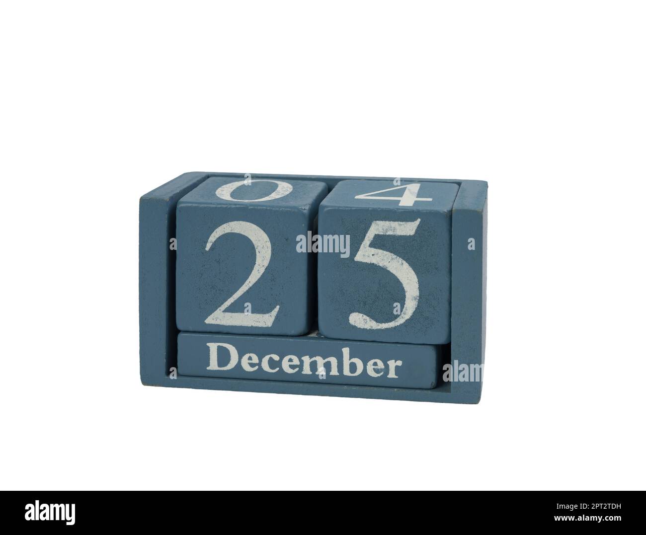 a calendar with the date of december 25, the Christmas day on a ...