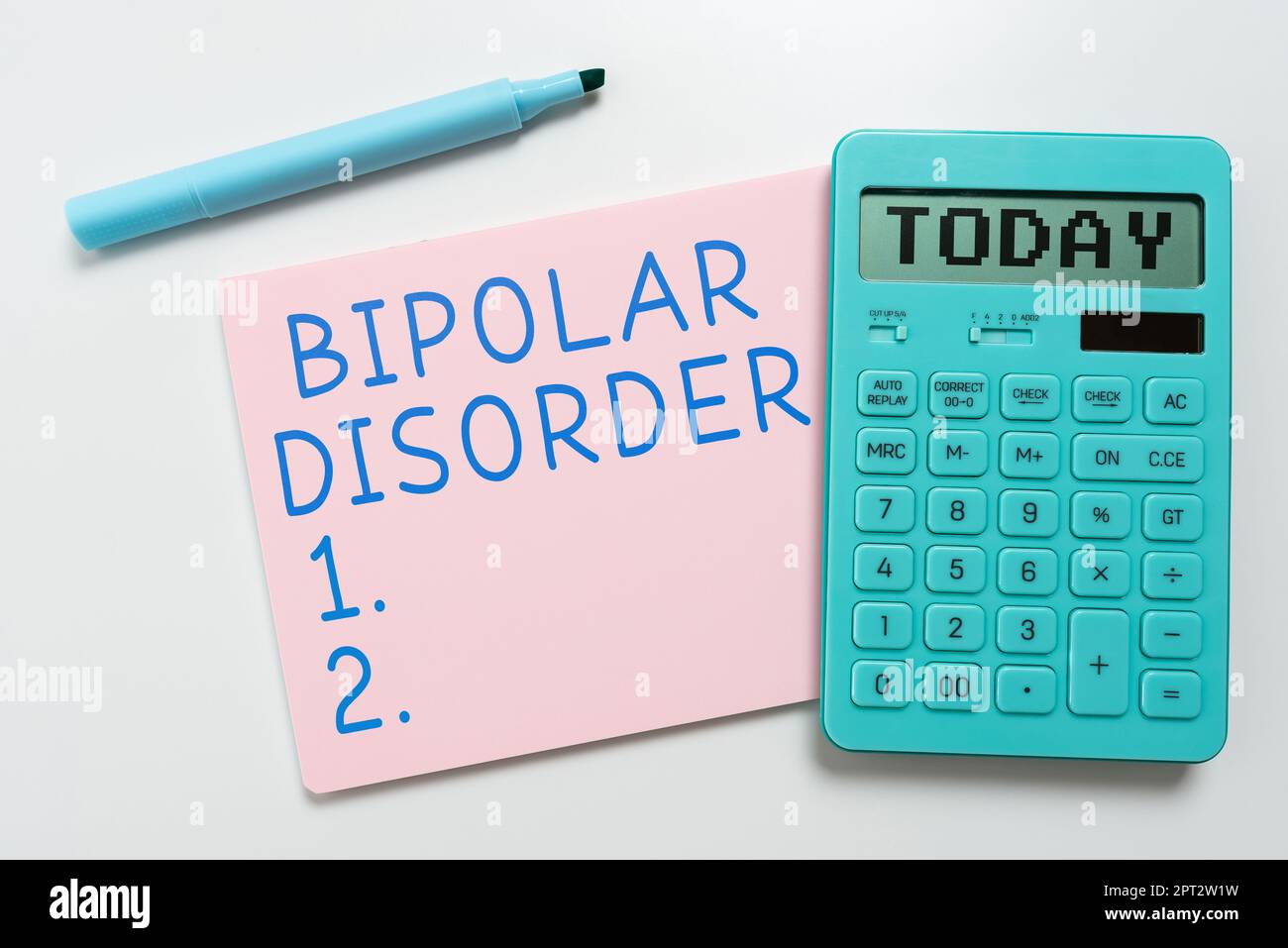 Sign displaying Bipolar Disorder, Business overview funds are locked in ...