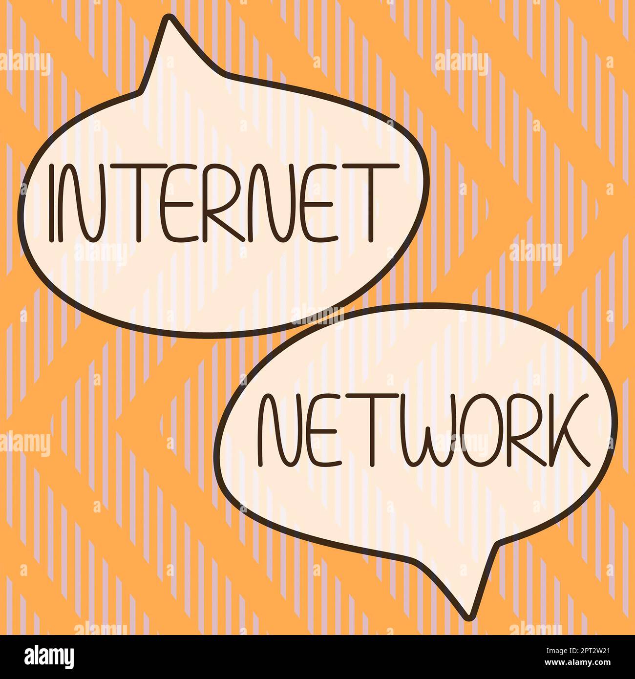 Conceptual display Internet Network, Business idea etermines how it ...