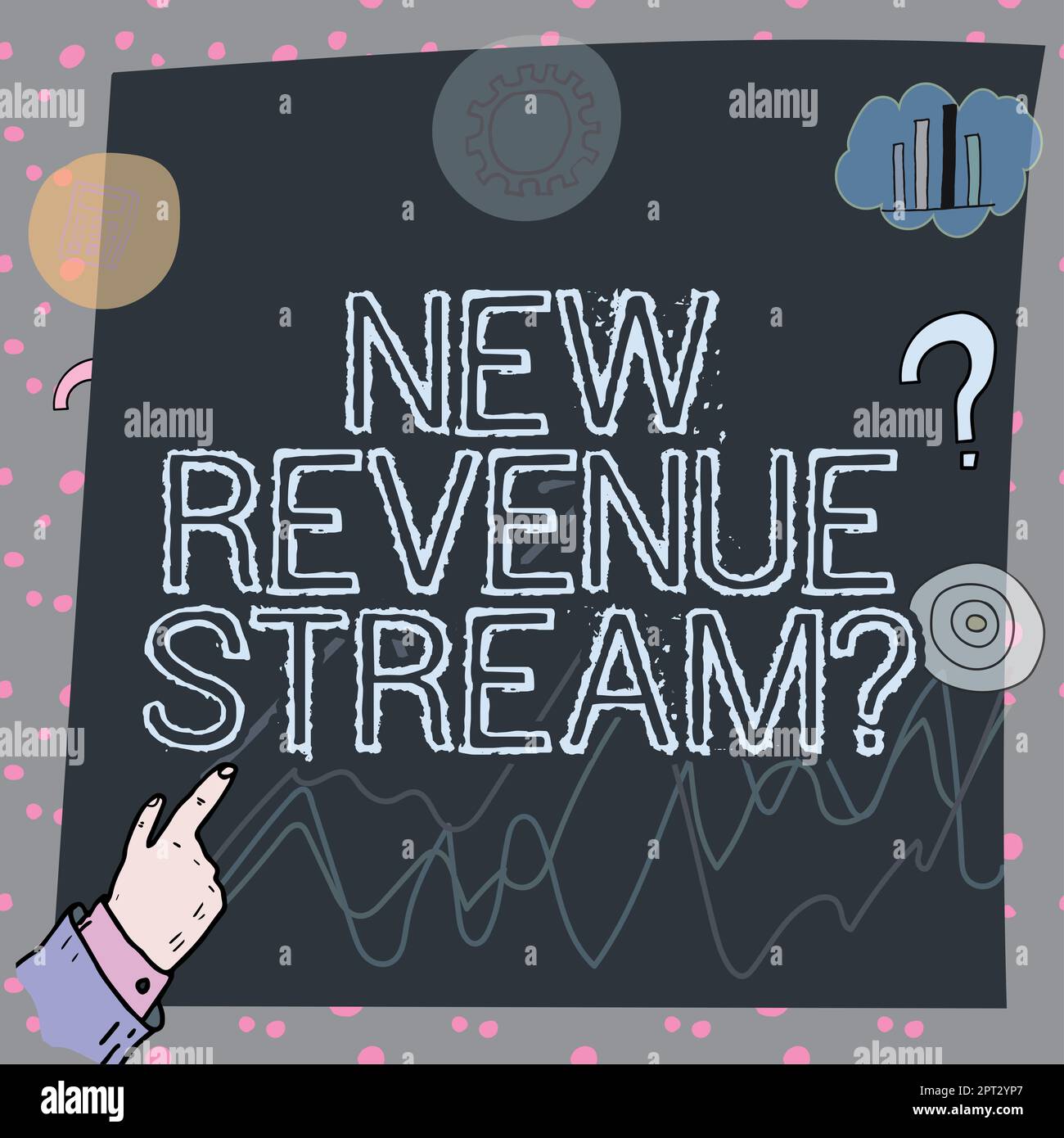 Sign displaying New Revenue Stream Question, Internet Concept ... Sign displaying New Revenue Stream Question, Internet Concept ...