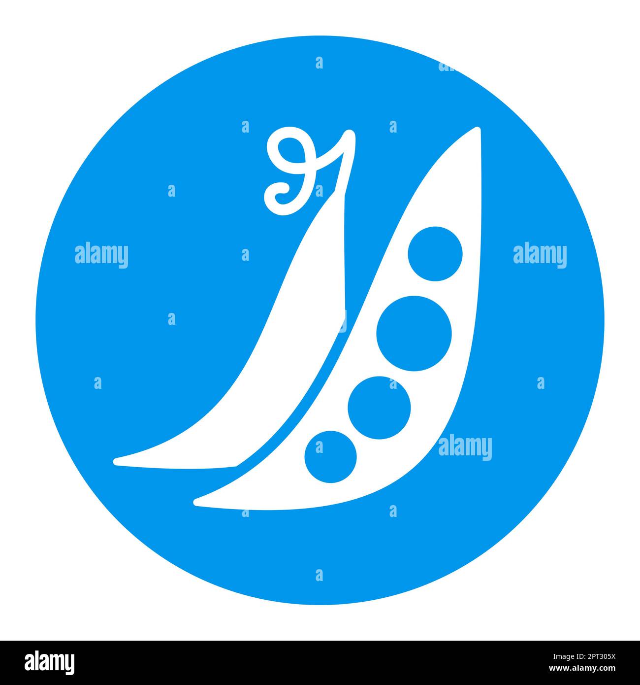 Peas isolated design vector glyph icon. Vegetable sign. Graph symbol ...