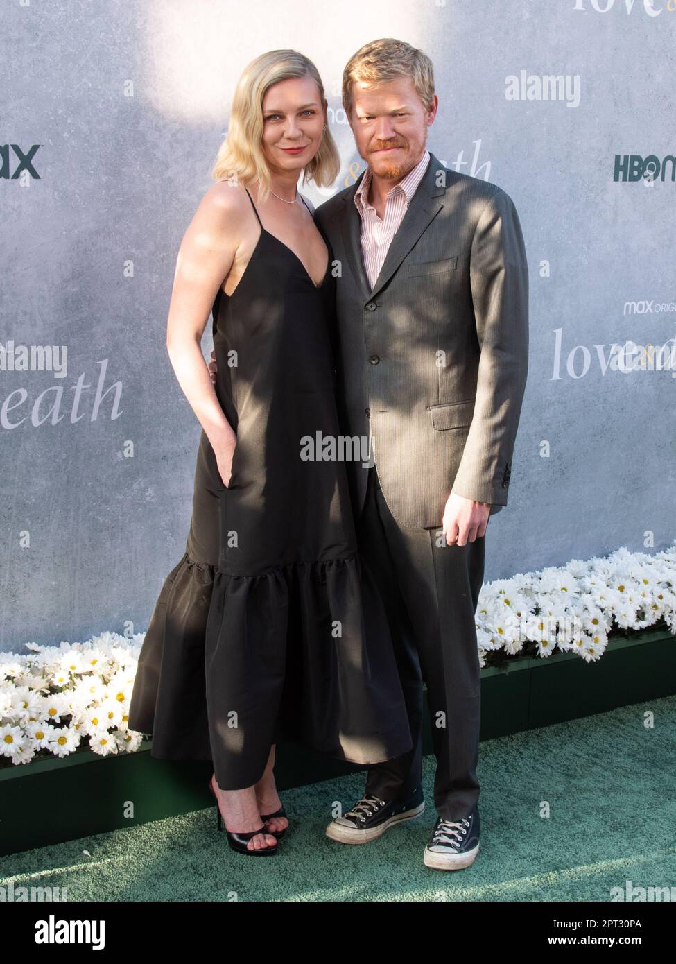 Beverly Hills, California, USA. 26th Apr, 2023. Kirsten Dunst and Jesse ...