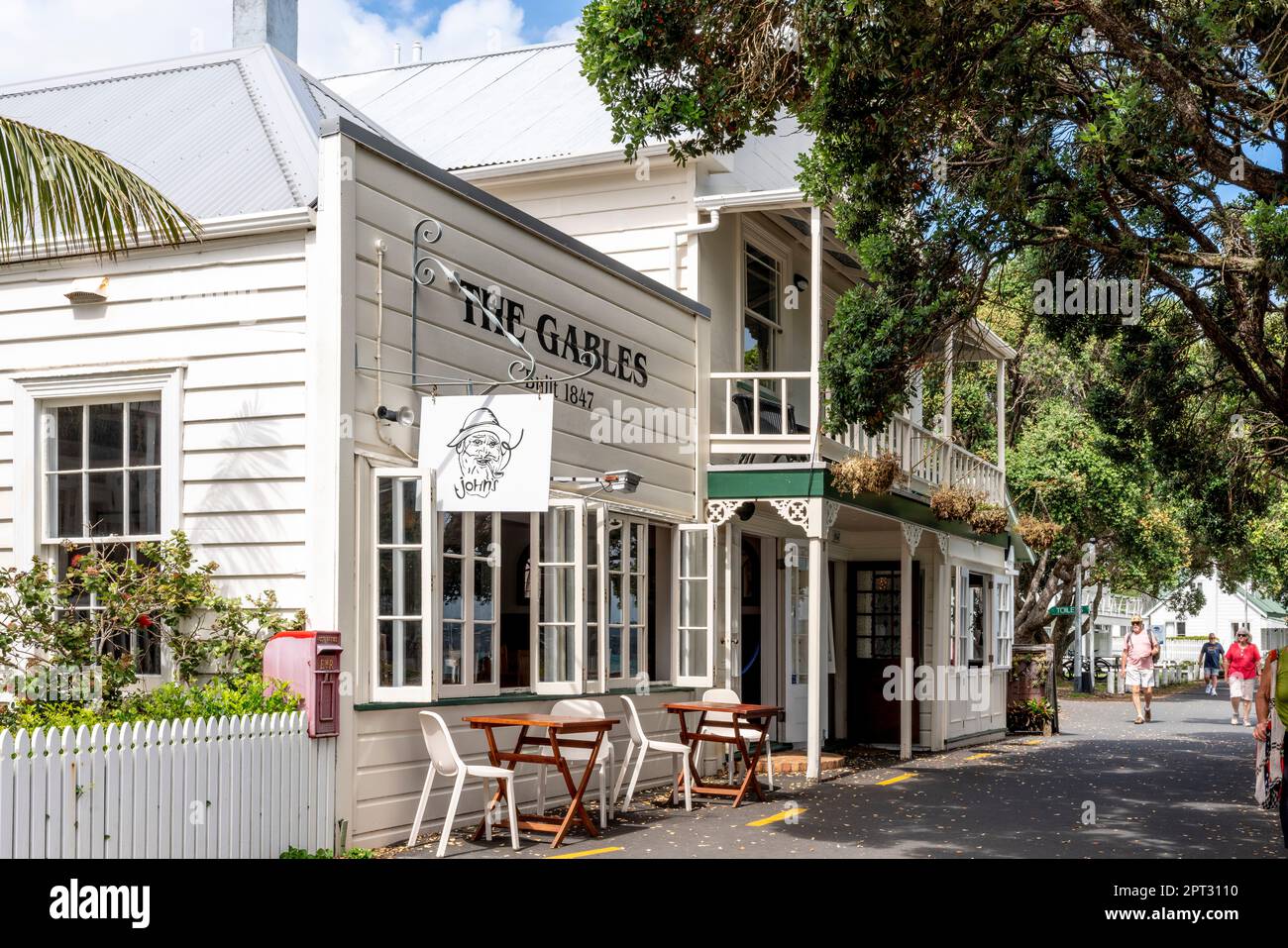The Gables Restaurant, Russell, Bay of Islands, Northland, New Zealand ...