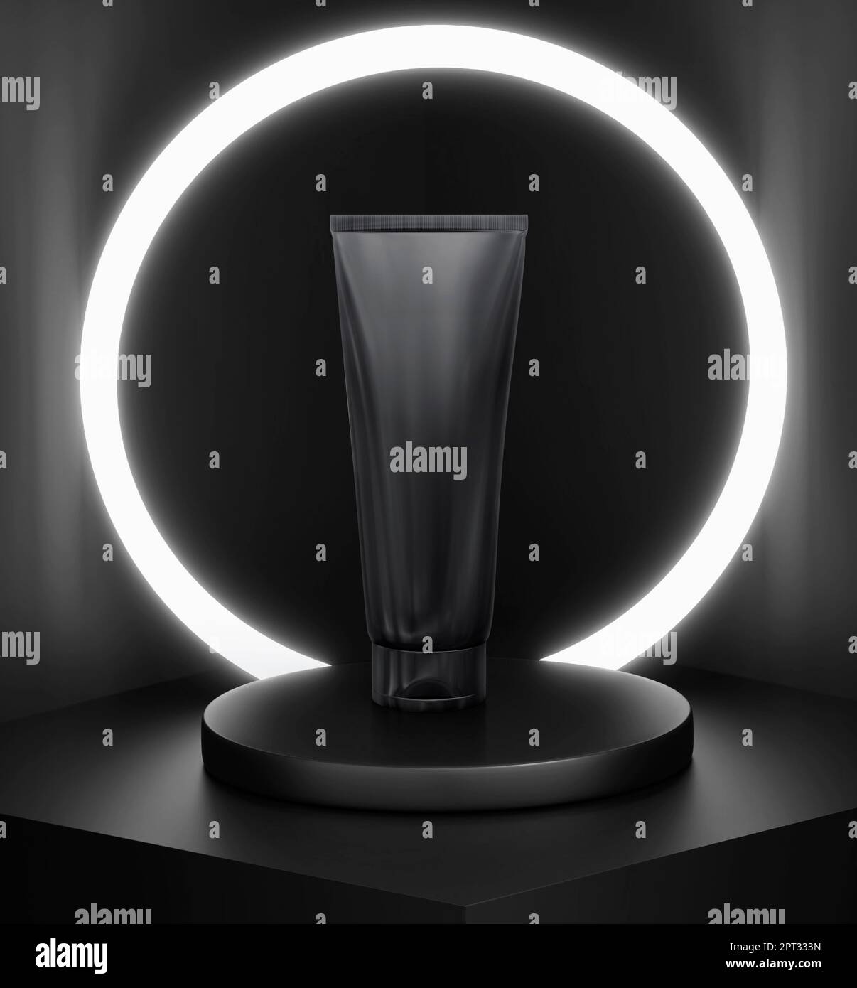 Neon box mockup hi-res stock photography and images - Alamy