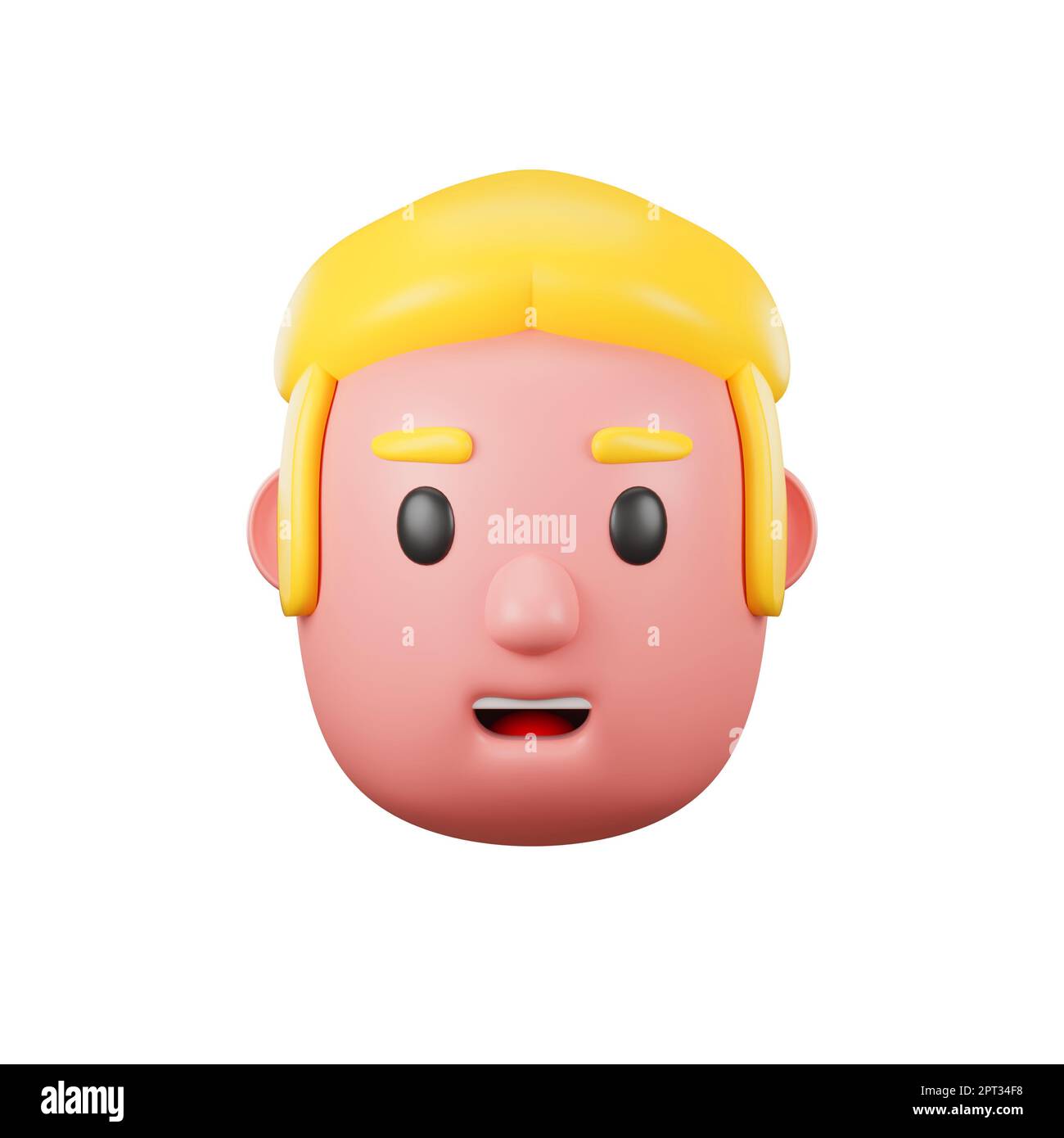 3d avatar profile man Stock Photo - Alamy