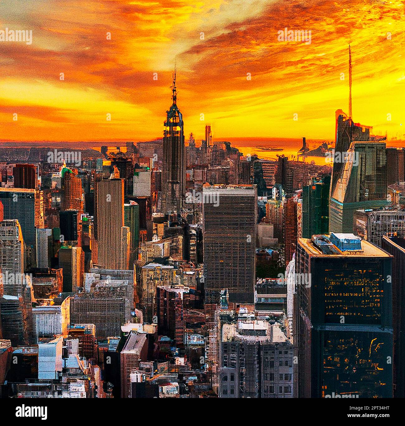 Color intuitions from New York. Abstract architecture in New York City ...