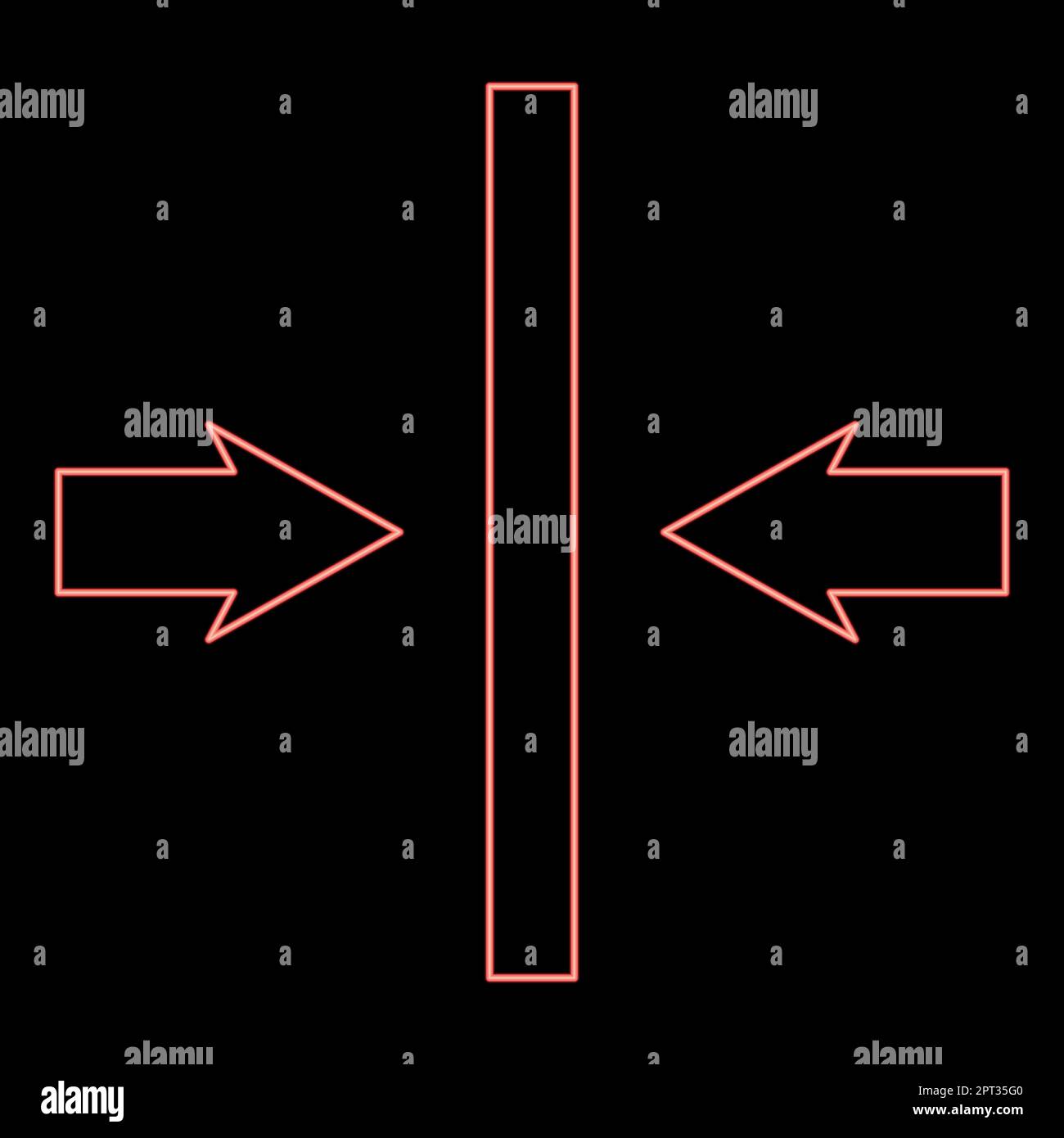Neon symmetrical layout image Designation on the wallpaper symbol icon ...
