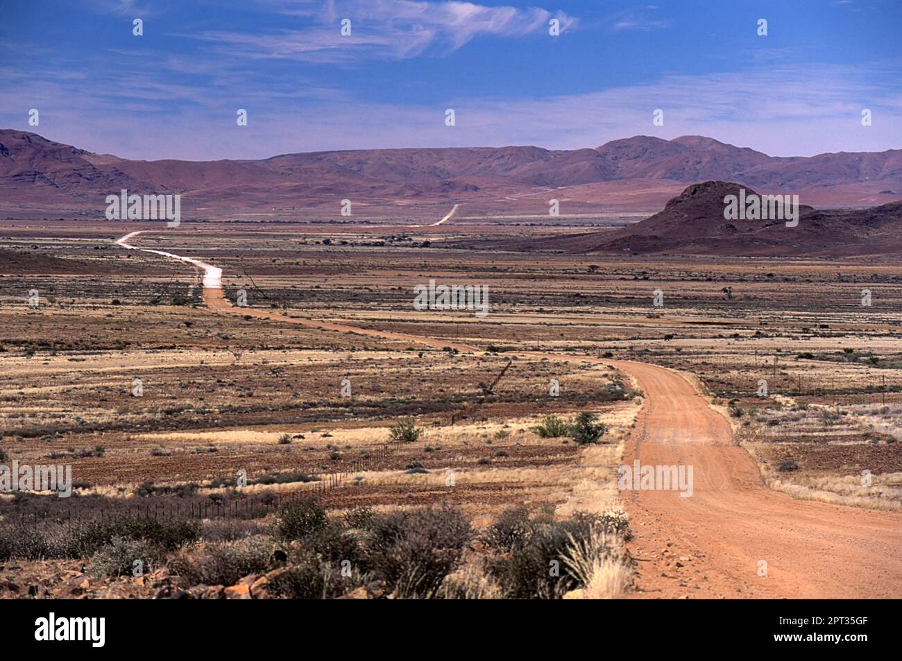 panoramic view of the namib naukluft park, Hardap, Namibia, Africa ...