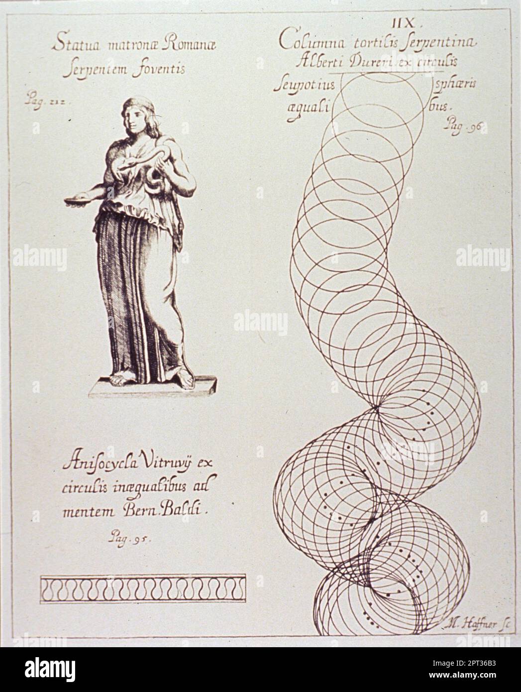 Statua matronae Romanae Serpentem foventis =: Statue of the Roman ...