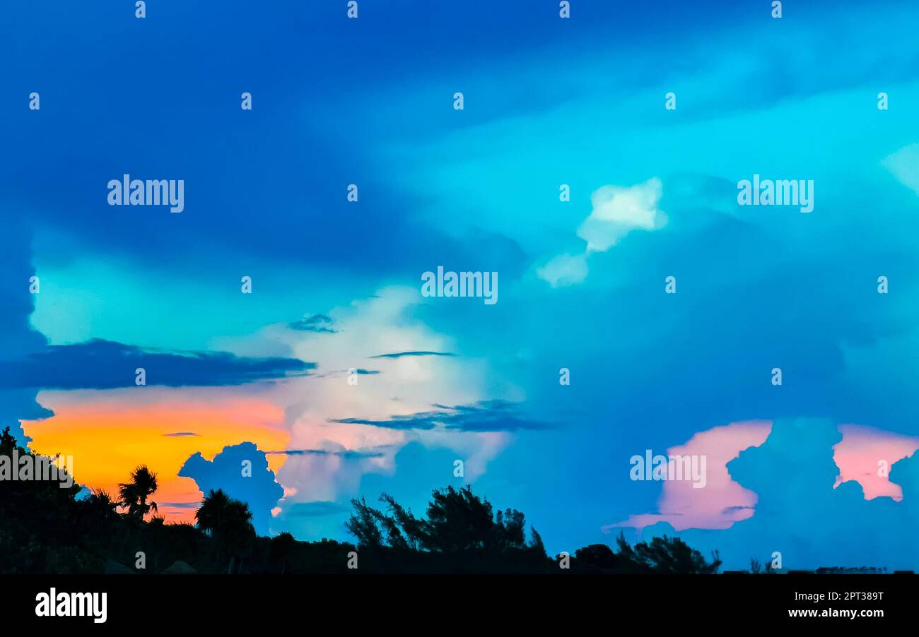 Amazing beautiful golden yellow pink purple blue and violet colorful ...