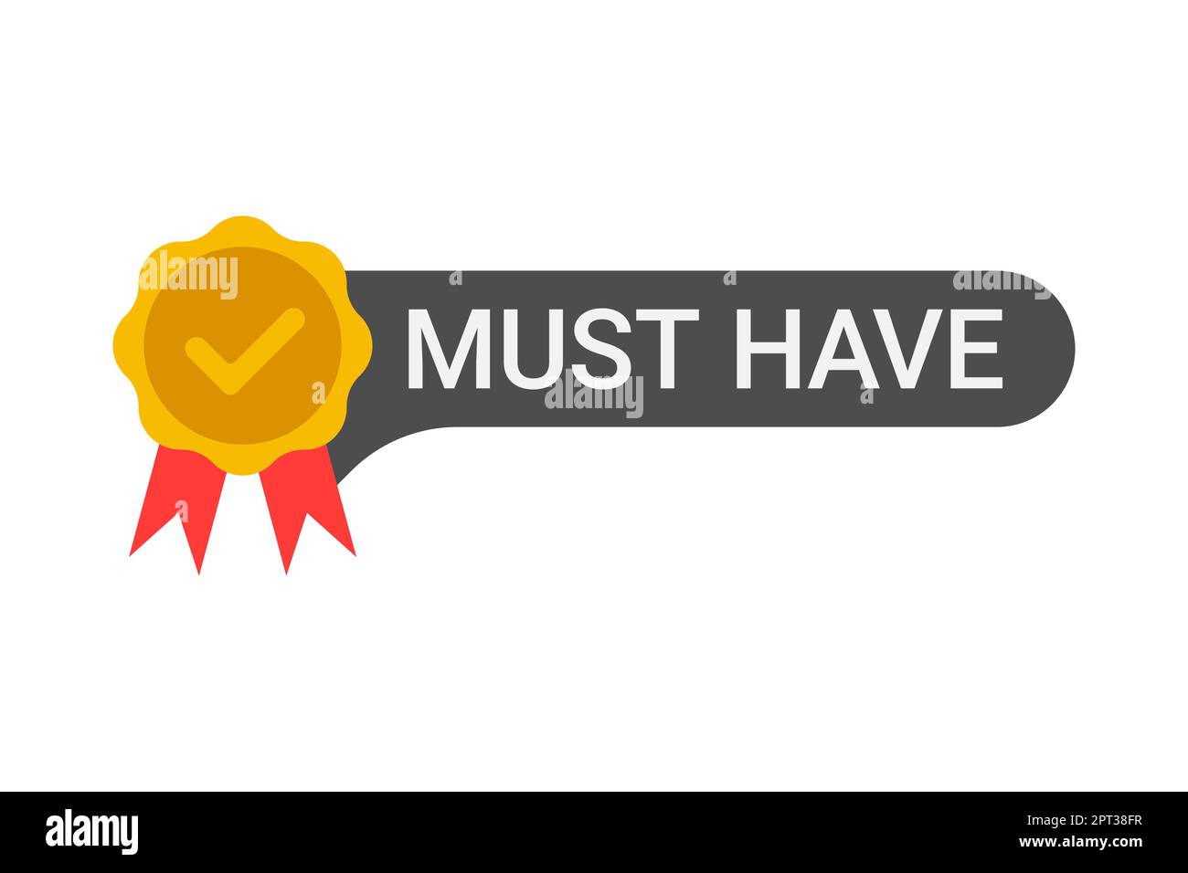 Must have label with five stars and thumbs up Stock Vector Image & Art ...