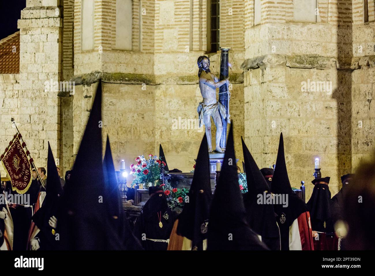 Holy Week processions Peñafiel Valladolid Stock Photo - Alamy