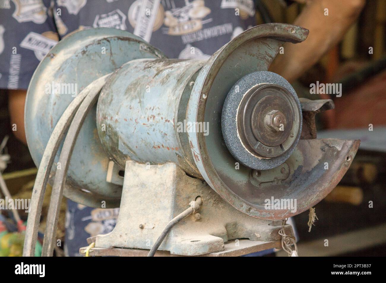 Grinding stone motor for secret work, grinding Or general work Stock ...