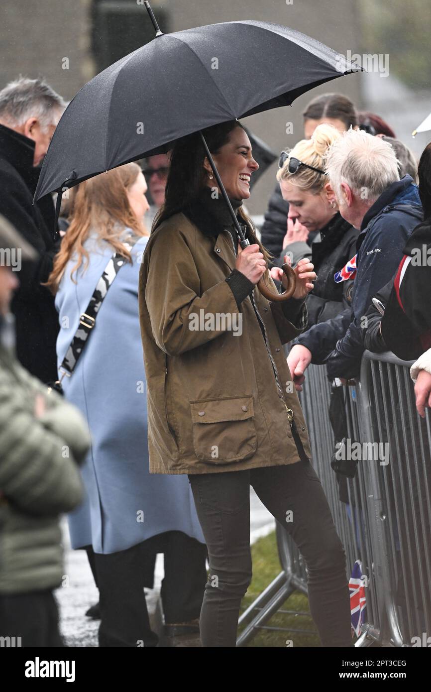 Wales, UK. 27th Apr, 2023. Wales, UK. April 27th, 2023. The Prince and ...