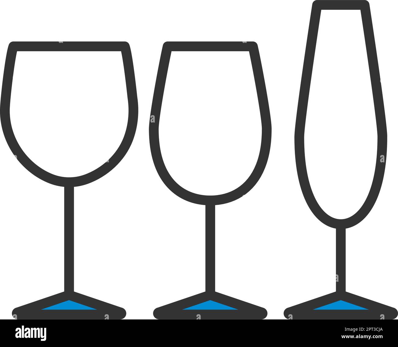 Whiskey ice in glasses Stock Vector Images - Alamy