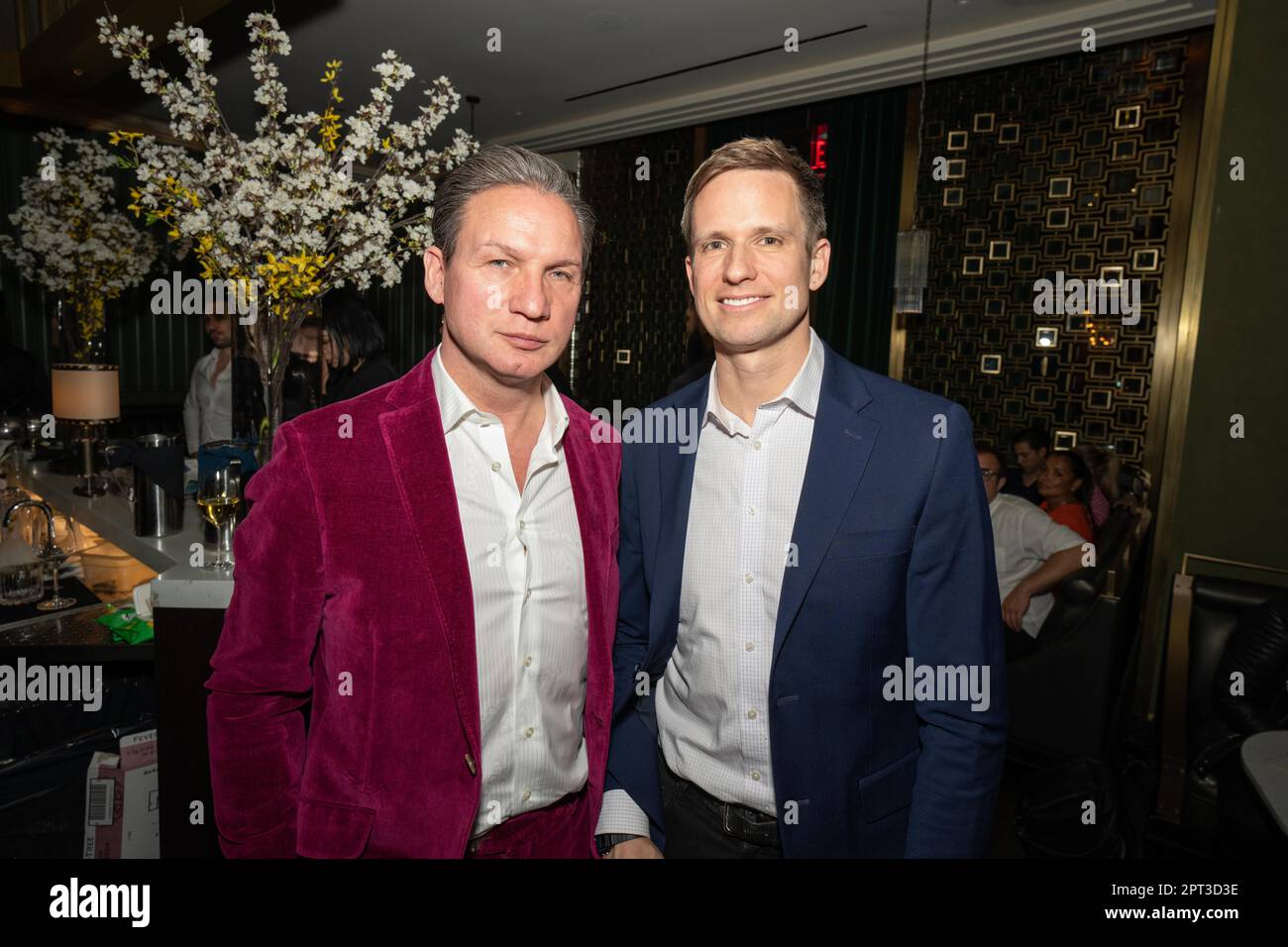 Aleksander Janik and Erik Bottcher attend the Serif and PFLAG present ...