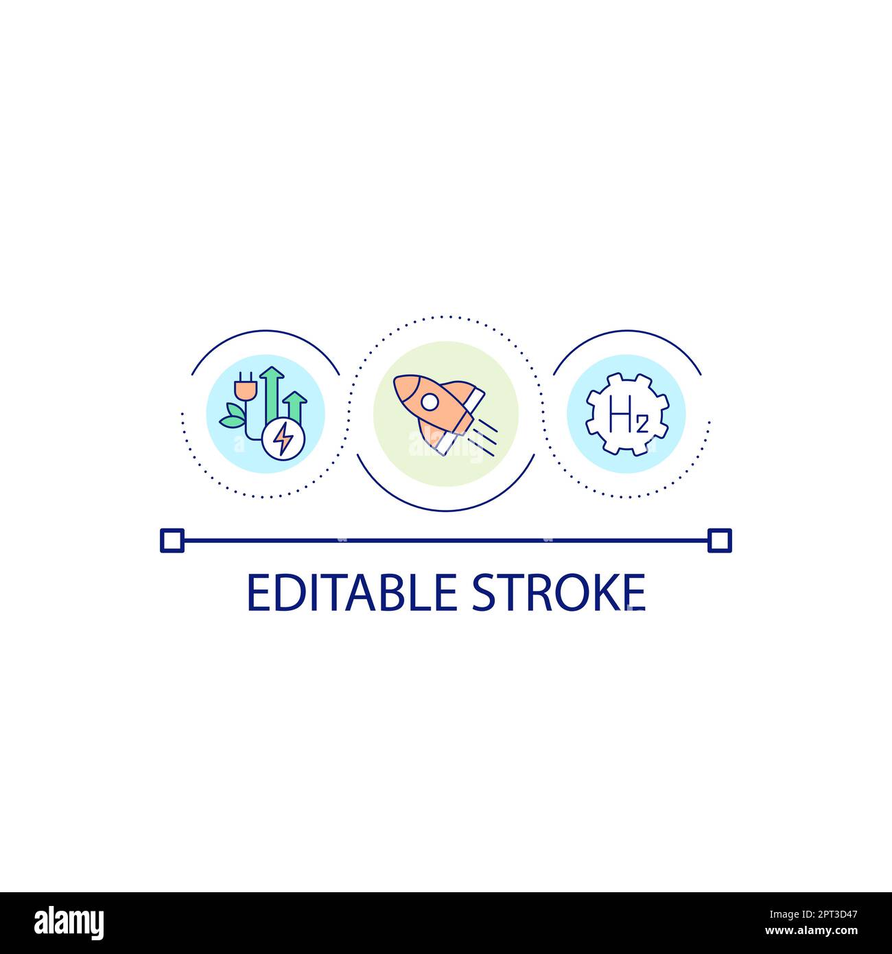 H2 energy ship Stock Vector Images - Alamy