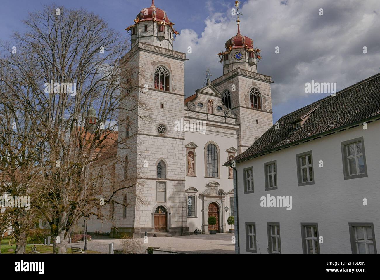 Rheinau Abbey ,Kloster Rheinau, Benedictine monastery in Rheinau ...