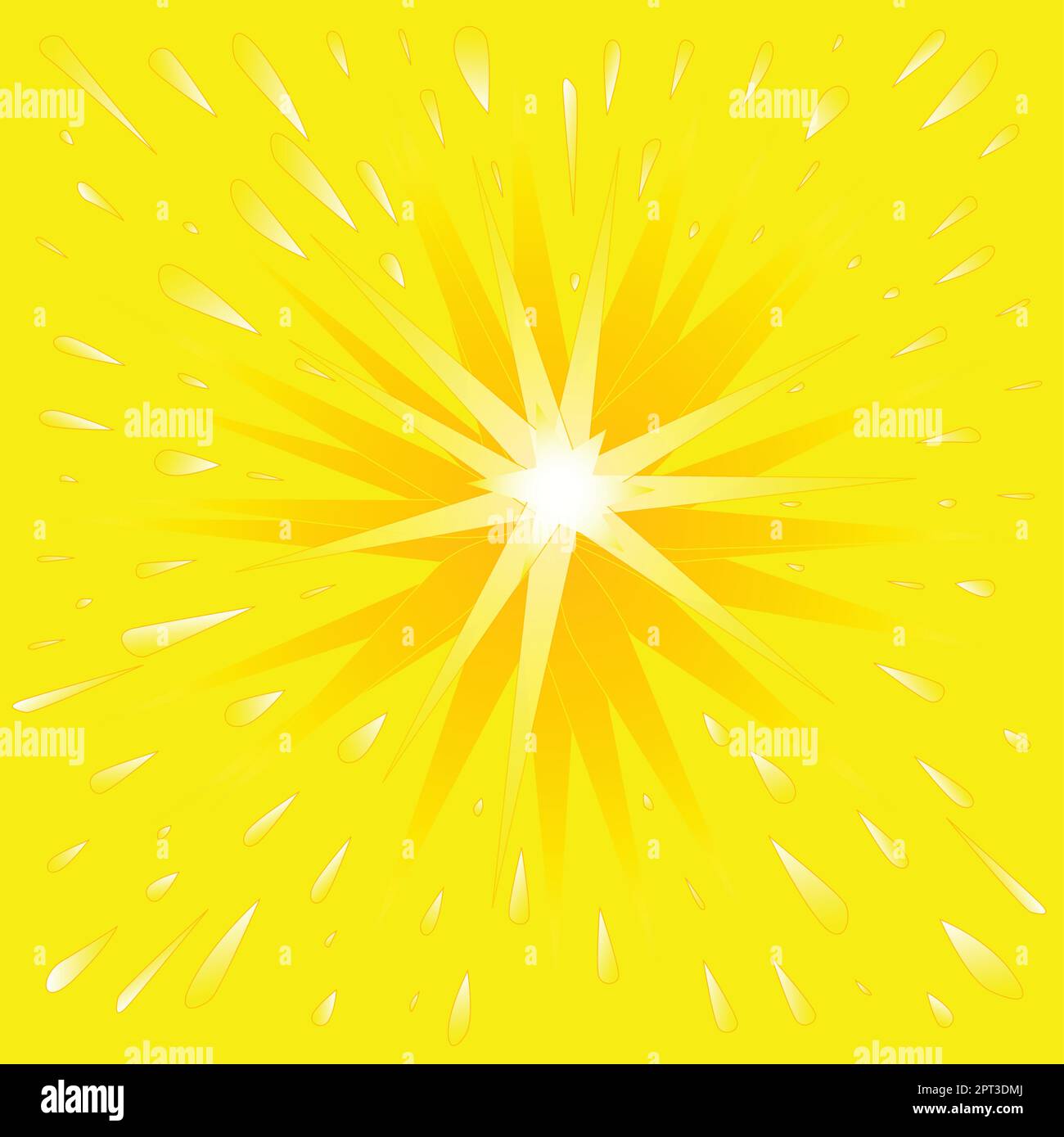 Yellow Cartoon Explosion Stock Vector Image & Art - Alamy