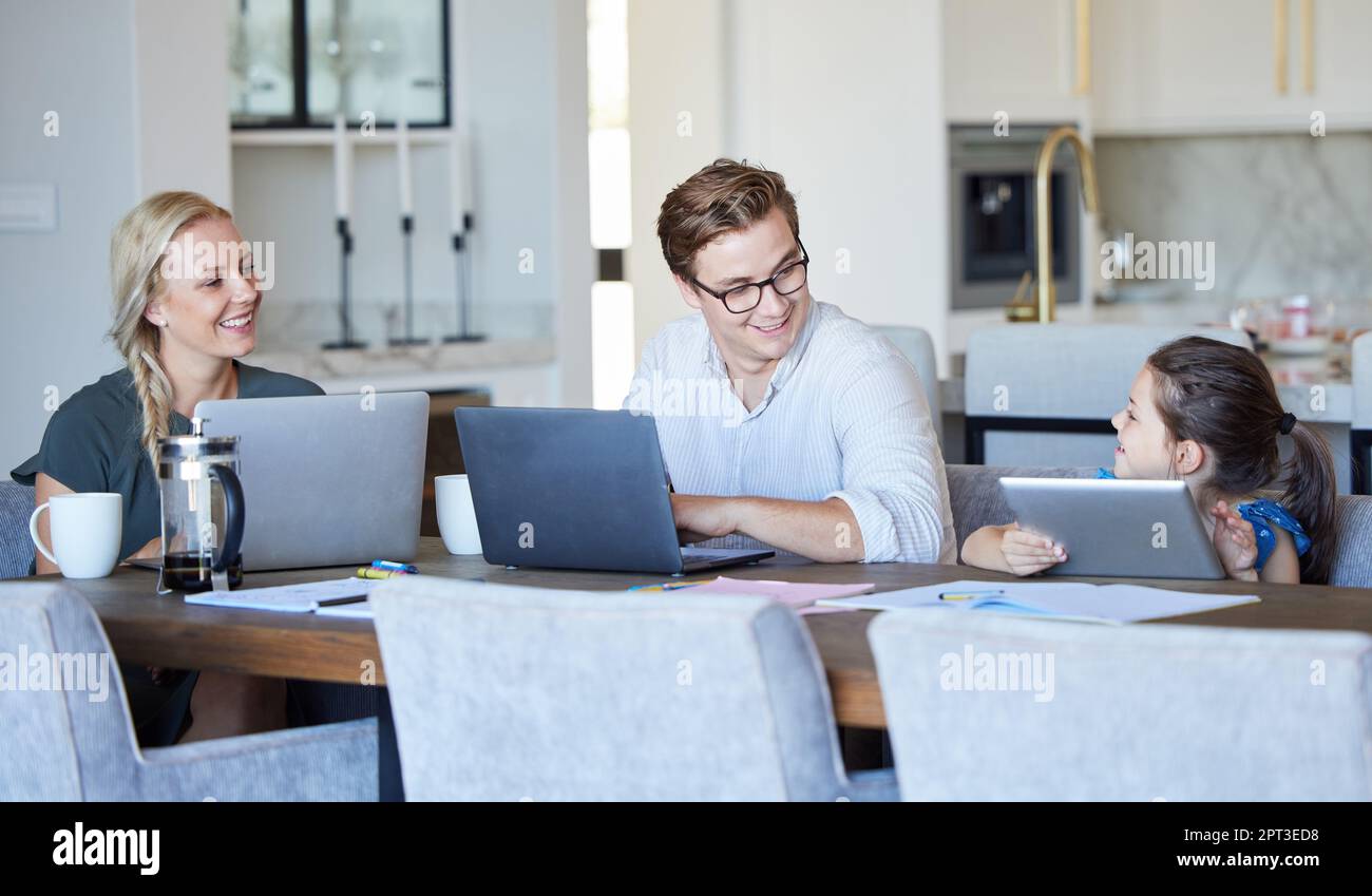 Family tech hi-res stock photography and images - Alamy