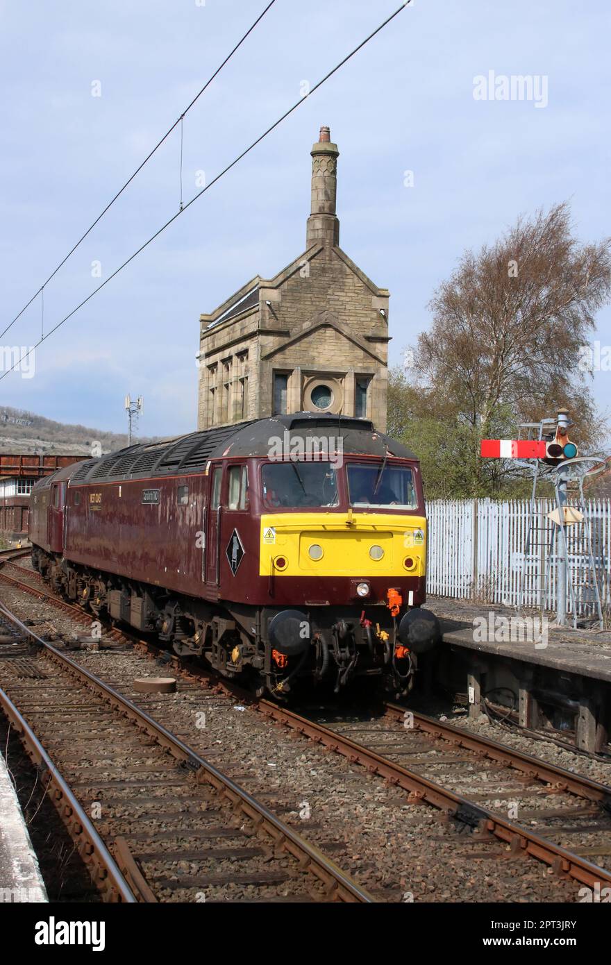 Diesel locomotive railway nameplate hi-res stock photography and images ...