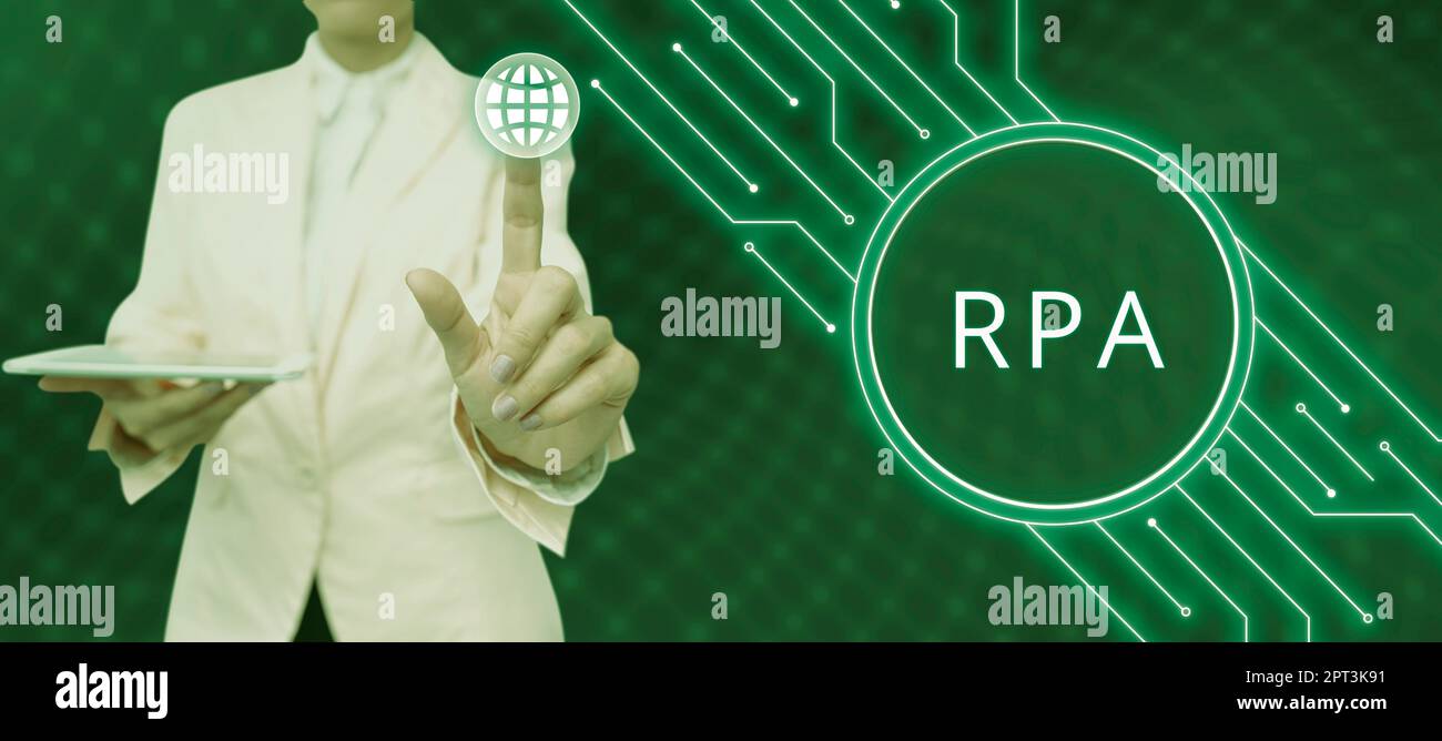 Handwriting text Rpa, Business showcase robotic process automation form ...