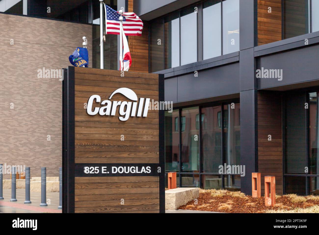 Cargill North American Protein headquarters in Wichita, Kansas, USA ...