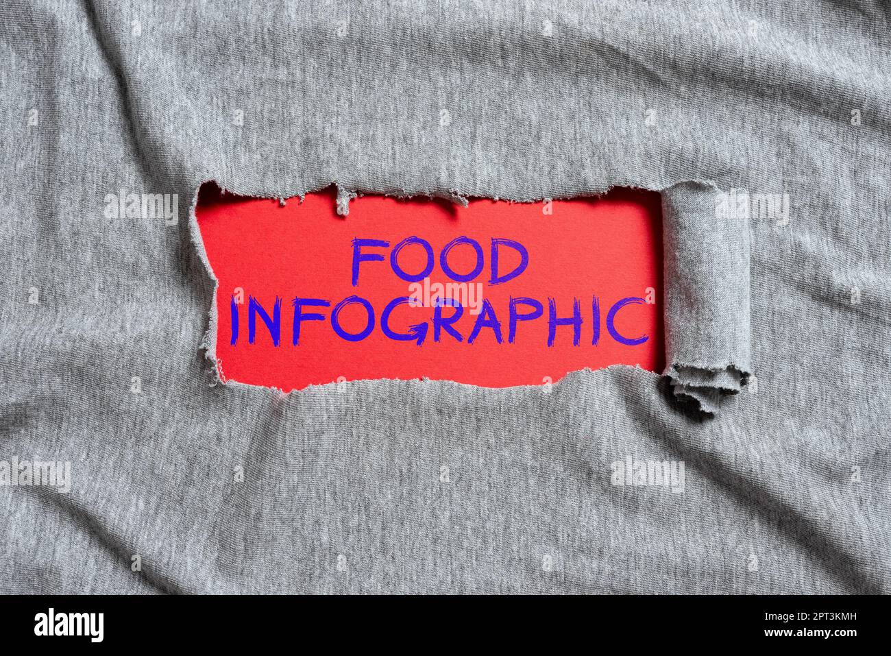 Text sign showing Food Infographic, Business idea the act of stopping ...