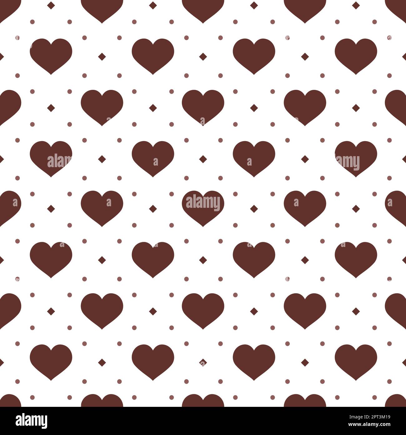 Chocolate Seamless Pattern Design with Choco Decoration in Template ...