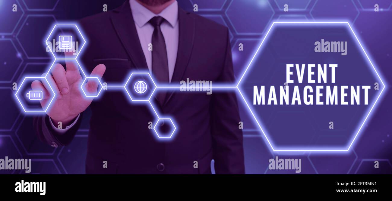 Inspiration showing sign Event Management, Business concept everything ...