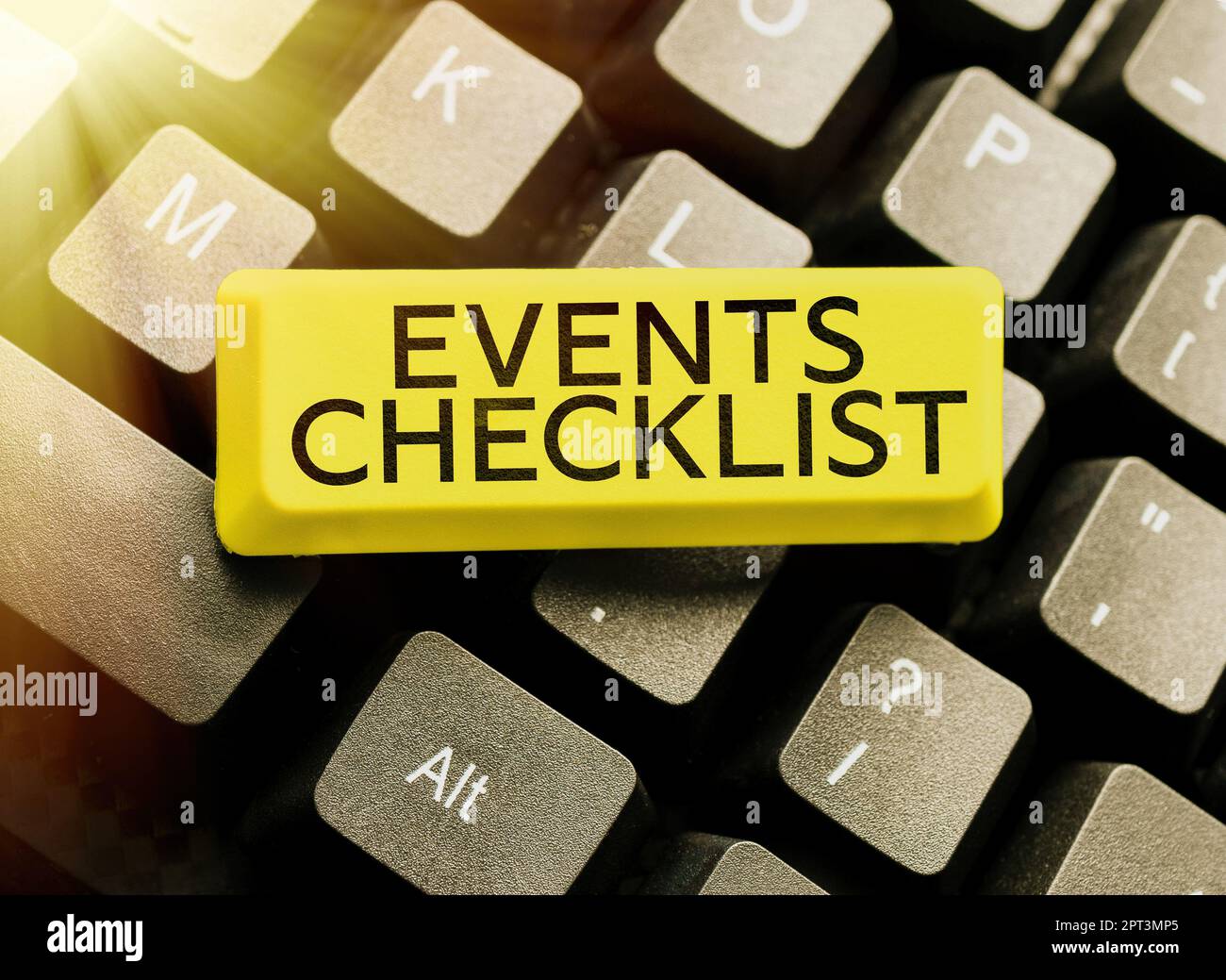 Inspiration showing sign Events Checklist, Business overview invaluable ...