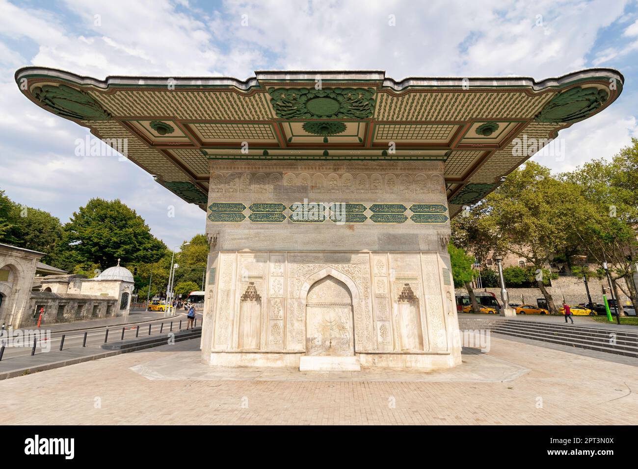 Kilic Ali Pasha Fountain, Kilic Ali Pasa Cesme, or Tophane fountain, an ...