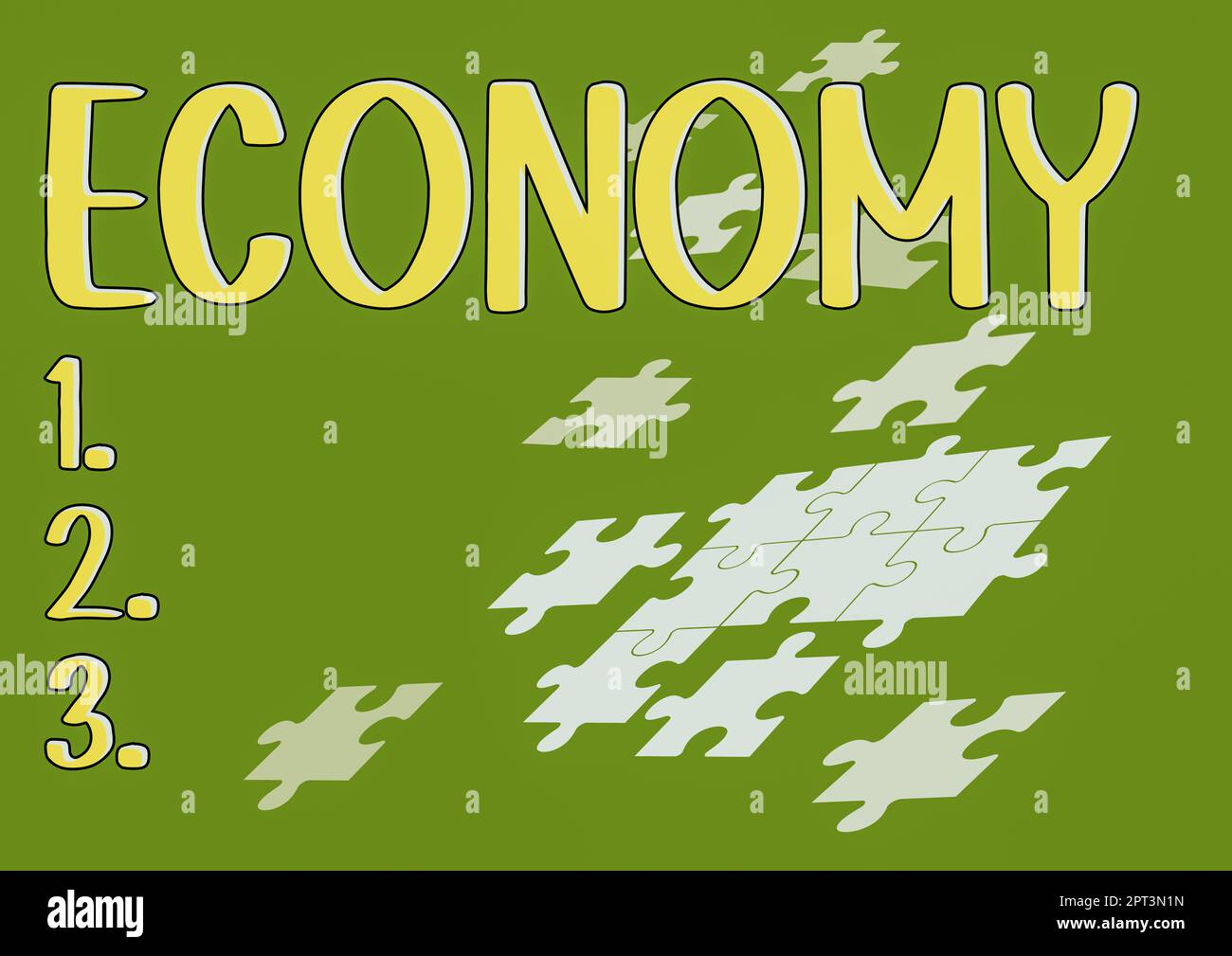 Writing displaying text Economy, Business overview the system of how ...