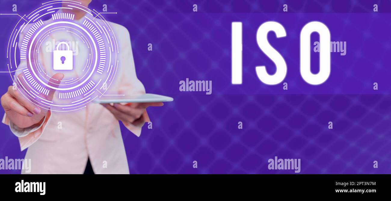 Conceptual display Iso, Business overview international standardsetting ...