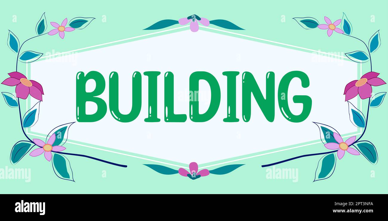 Text showing inspiration Building, Internet Concept something that ...