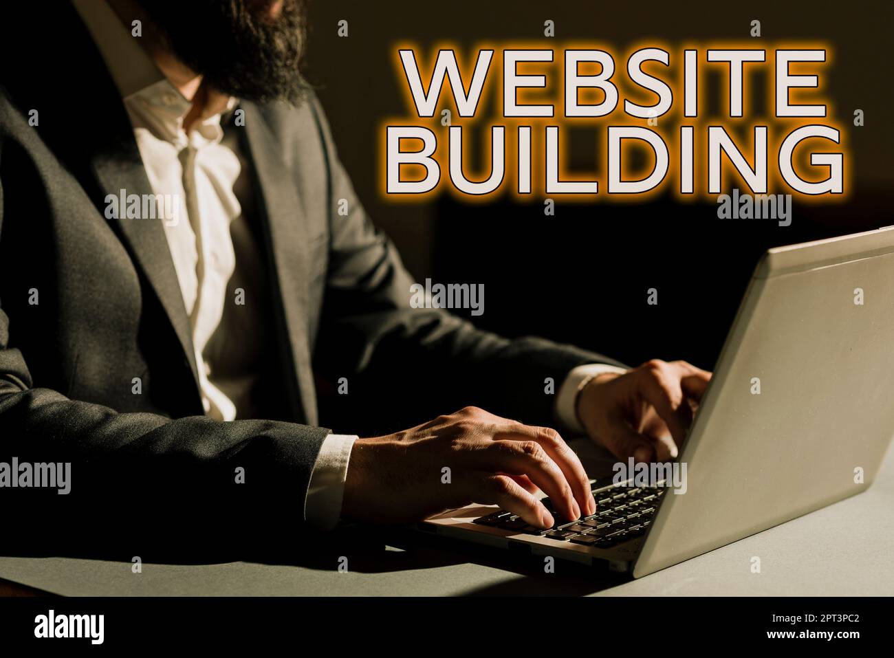 Inspiration showing sign Website Building, Business overview site is ...