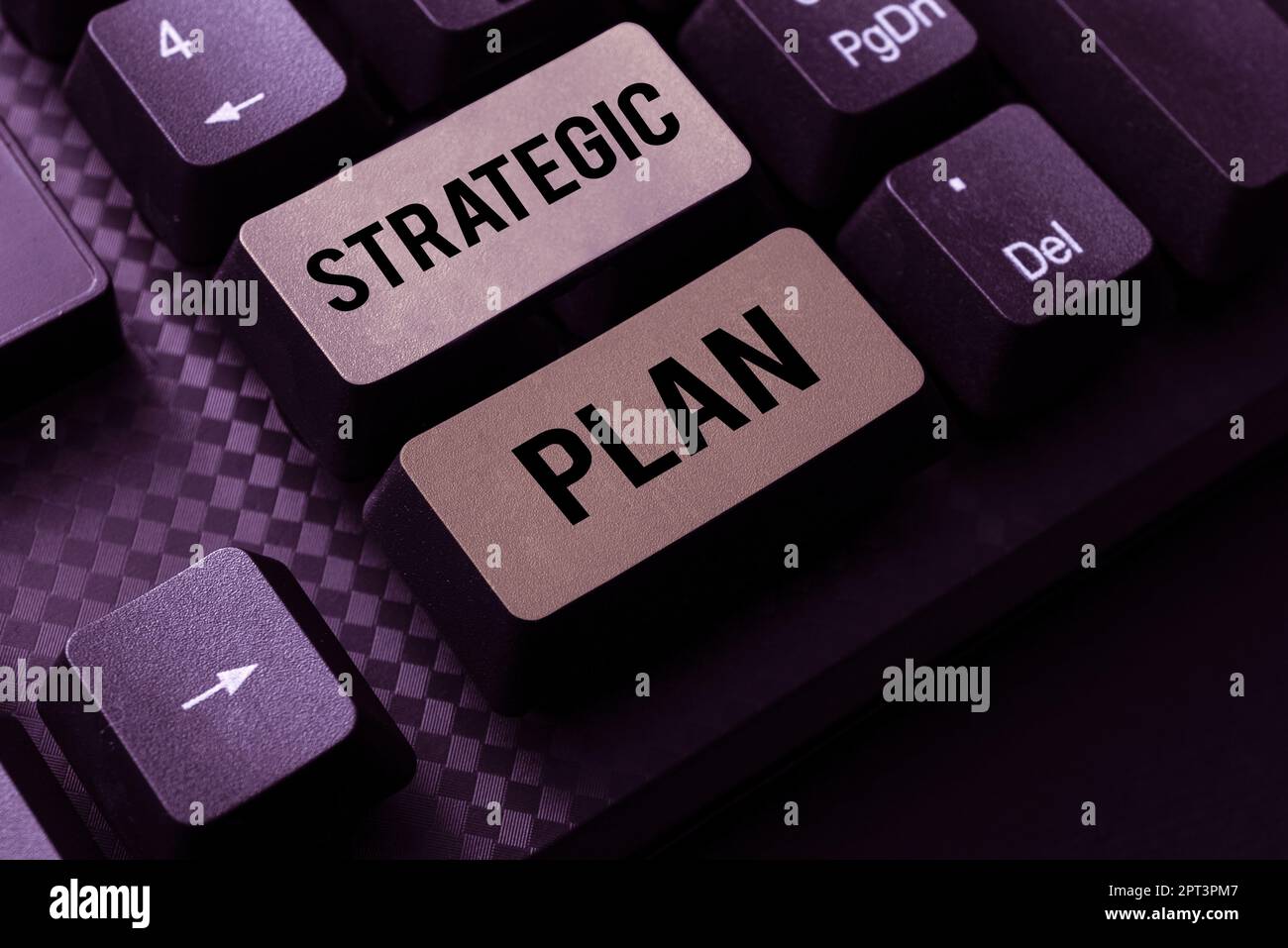 Writing displaying text Strategic Plan, Business approach the ...